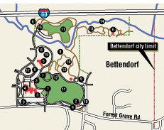 Forest Grove Park might include adventure course