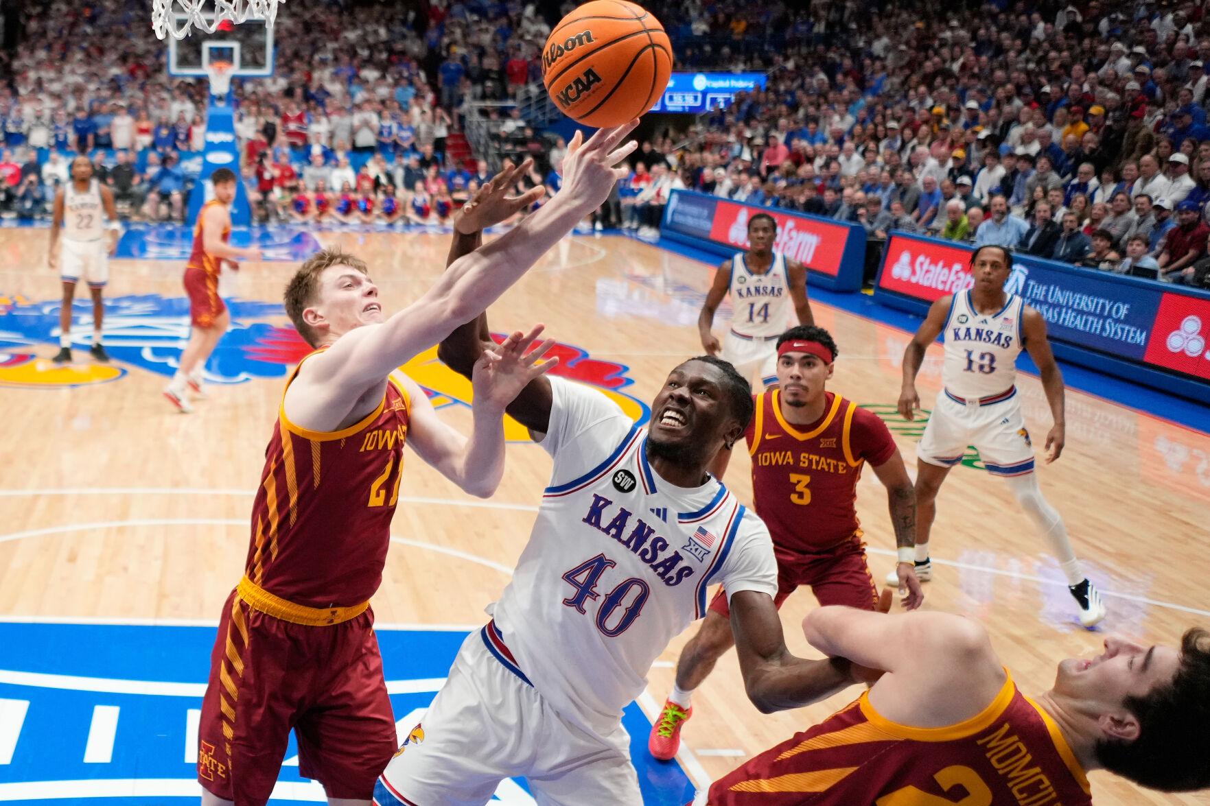 TJ Otzelberger, Bill self diagnose Iowa State's loss