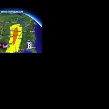 Partly sunny with a high near 68 degrees