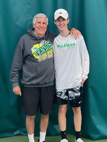 Alleman's Patrick wins sectional singles title