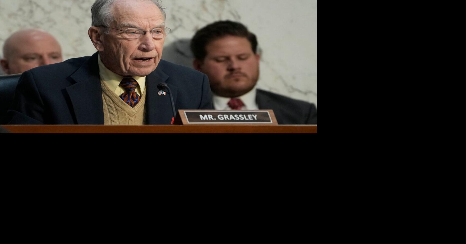 Appointing federal judges among Iowa Sen. Chuck Grassley’s top priorities