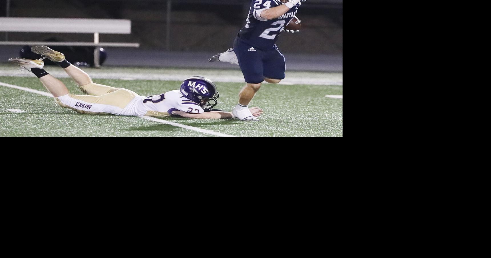 Barber, Dalton power Spartans to blowout homecoming victory