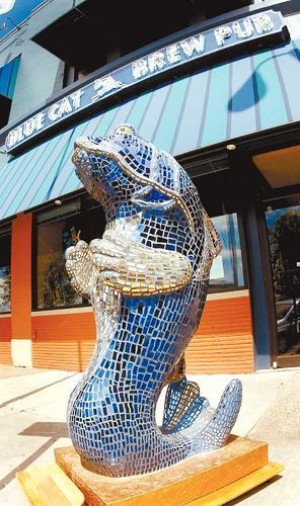 Mark Koster creates unique mosaic designs