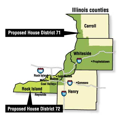 Illinois House Democrats unveil map proposal