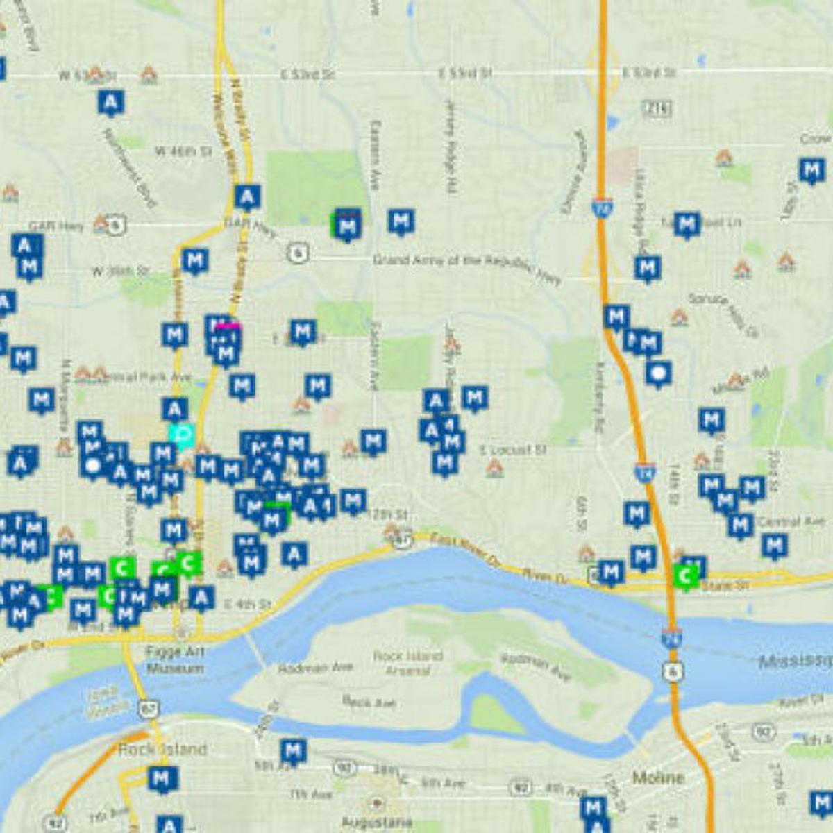 Sex Offender Registry Iowa Map Maping Resources