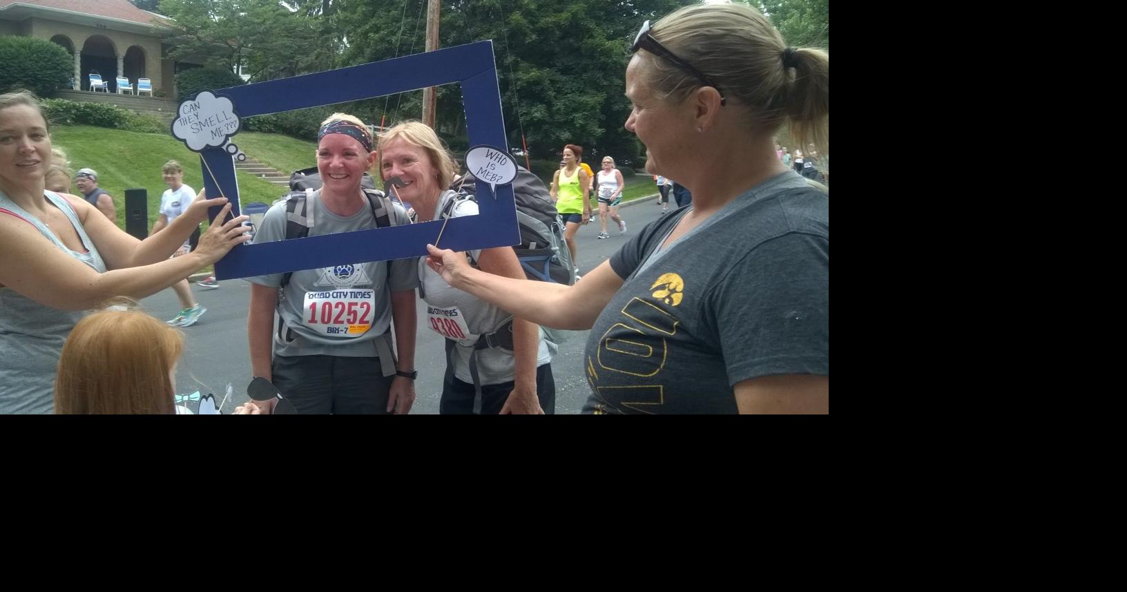 Bix photo booth a hit with runners