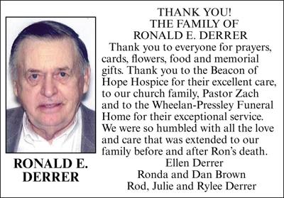 RONALD E. DERRER