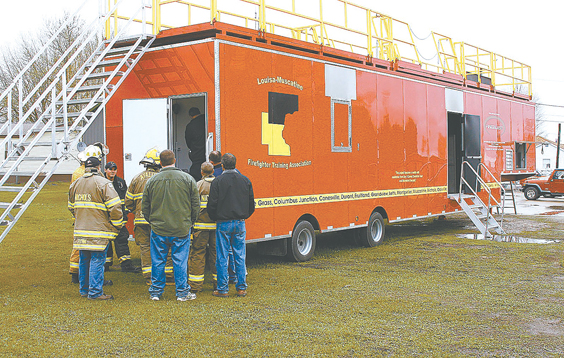$335,000 trailer helps train Q-C area firefighters