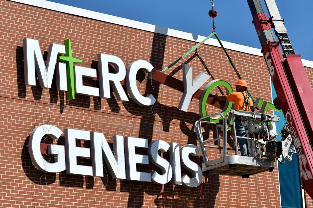 Hospital system rebrands as MercyOne Genesis after merger