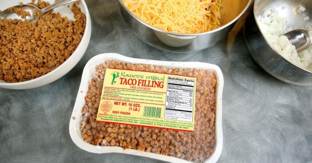 Navarro packaged taco meat