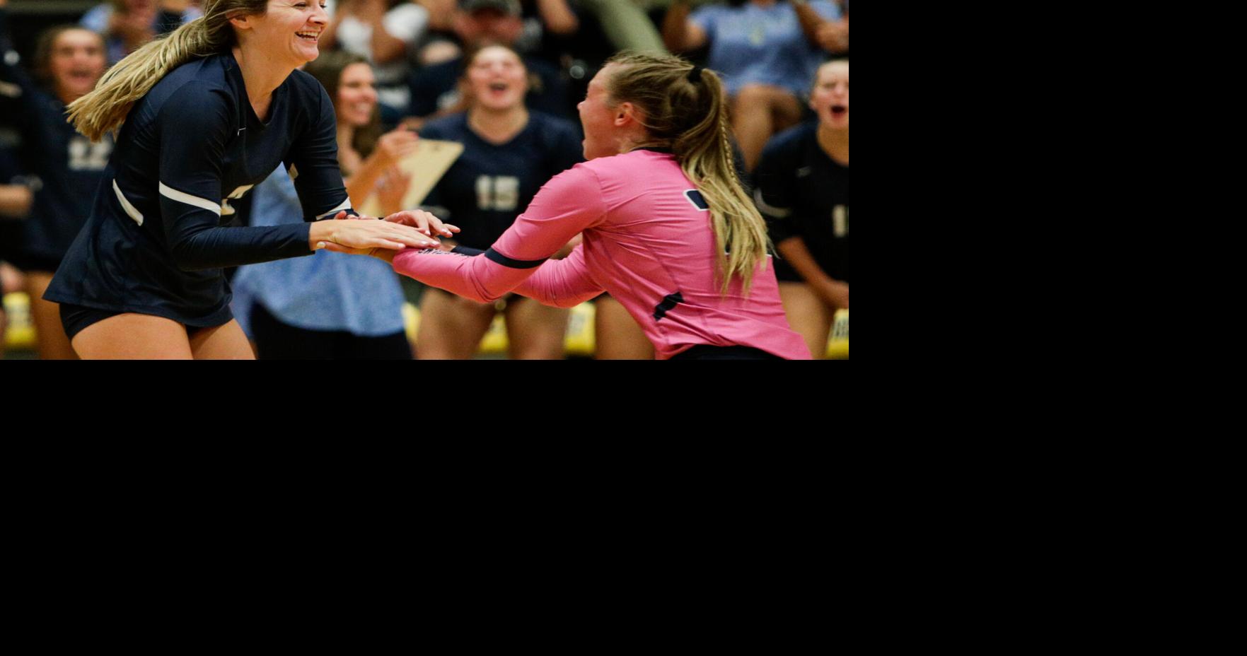 Photos: Pleasant Valley volleyball sweeps Bettendorf