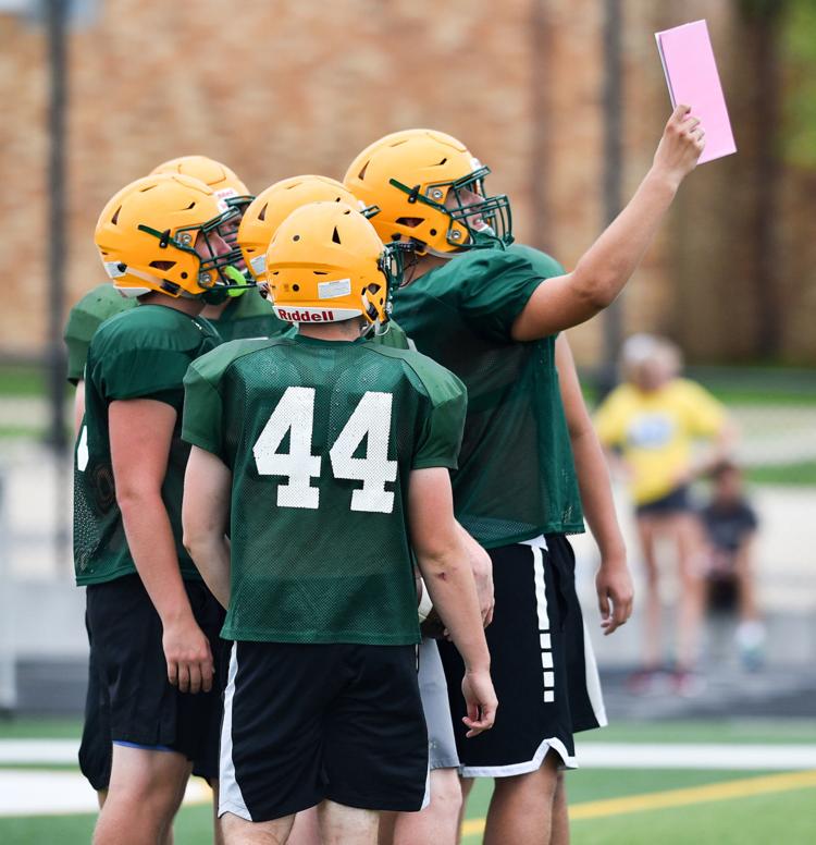 Photos: Geneseo football practice