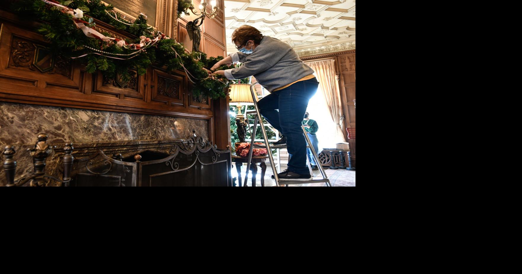 Deere-Wiman House decked out for the holidays