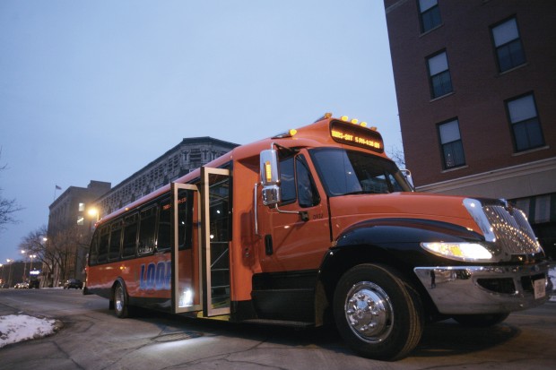 The Loop bus service ready for riders
