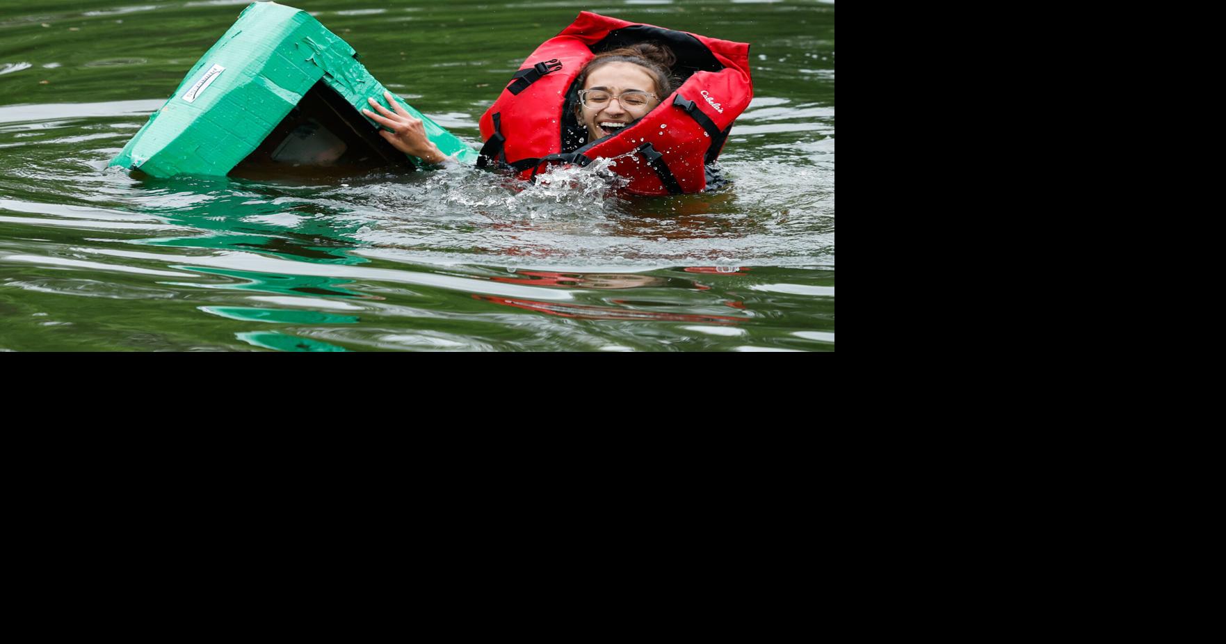 Whatever floats your boat: Bettendorf hosts Cardboard Boat Regatta