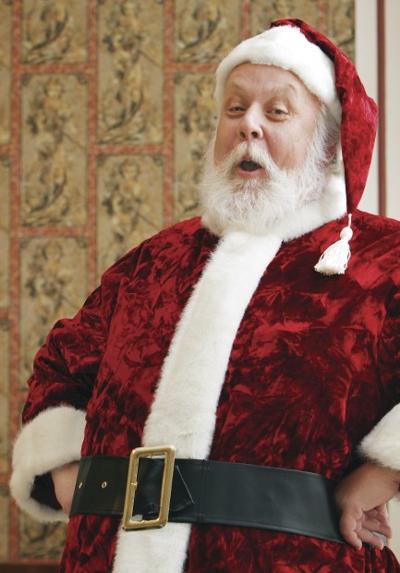 Actor gets his first chance to play Santa