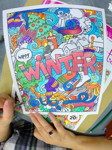 What's the deal with those adult coloring classes?