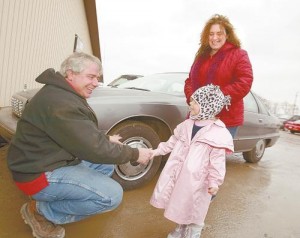 Donors spiff up family's wheels