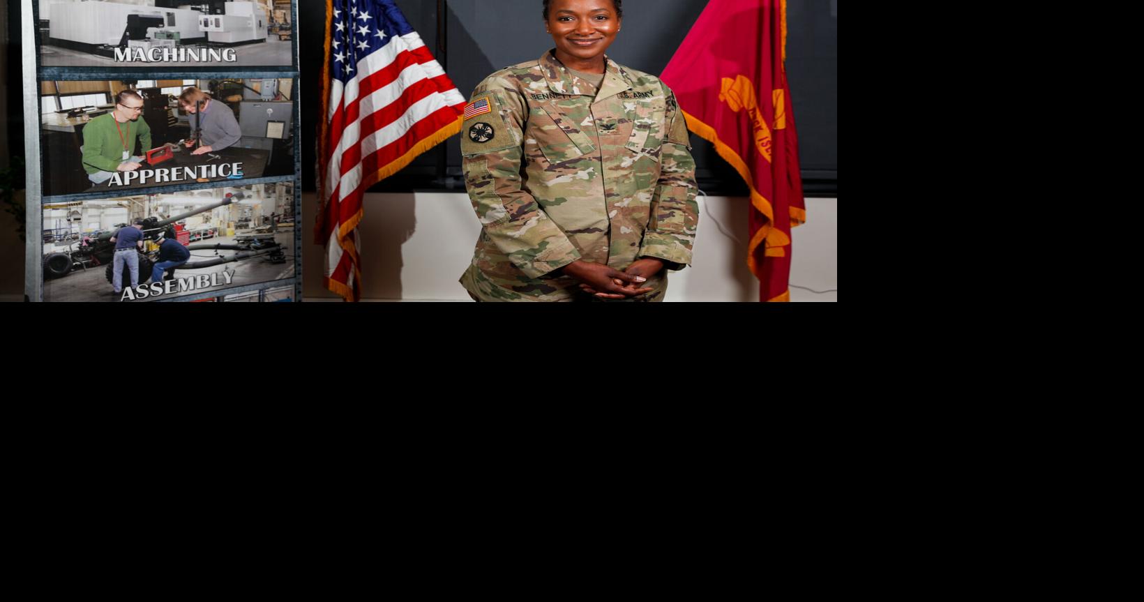 Col. Shari Bennett 51st commander of JMTC at the Rock Island Arsenal