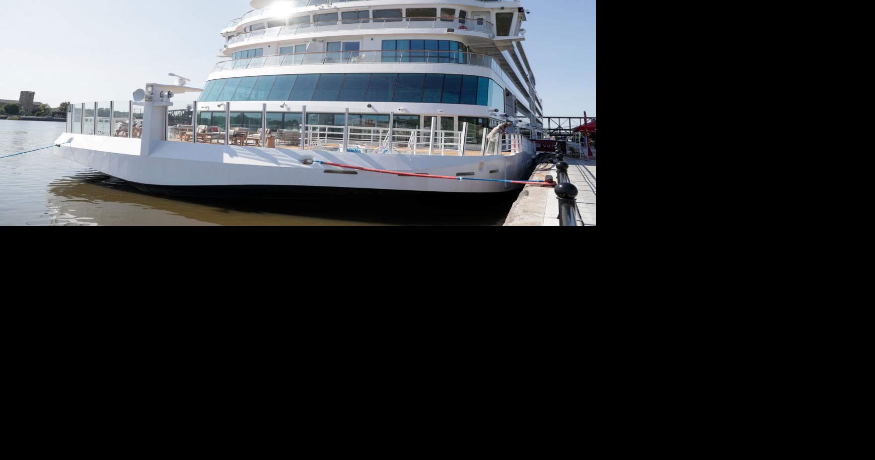 A sneak peek inside the Viking Mississippi cruise ship docking in the ...