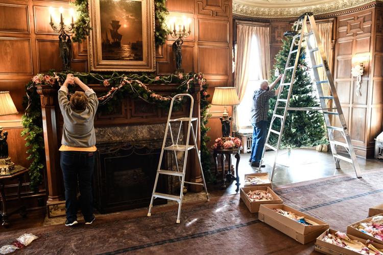 Deere-Wiman House decked out for the holidays