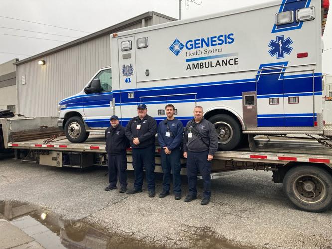 Genesis donates ambulance to Ukraine