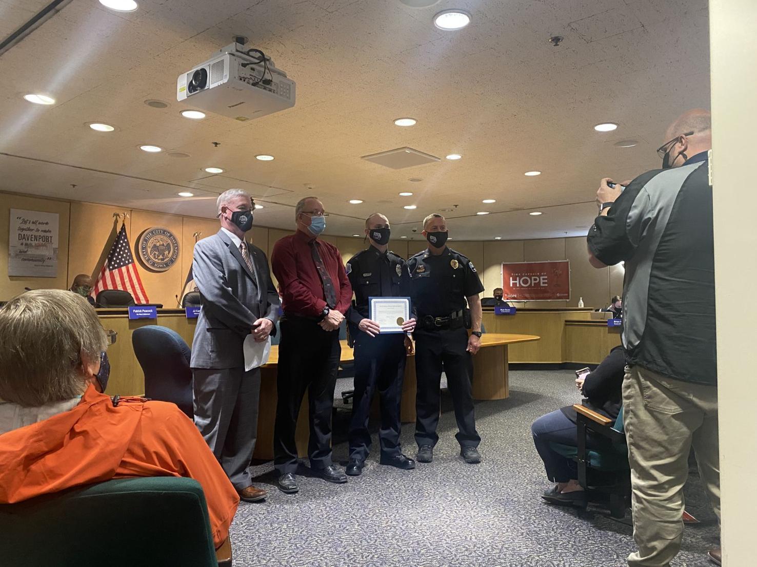Meet the seven new Davenport police officers