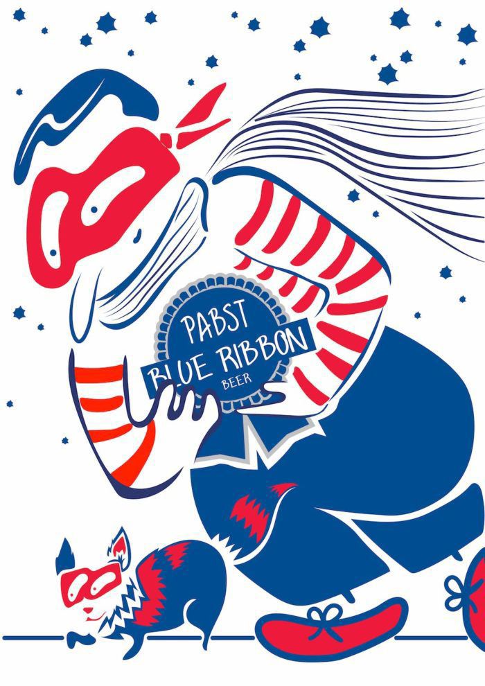 Pabst Blue Ribbon picks Davenport artist as finalist in Art Can Contest ...