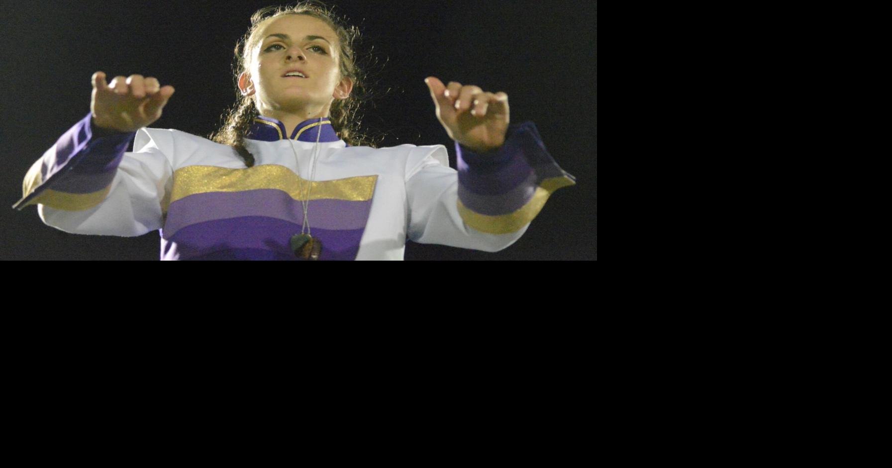 Photos: Muscatine High School Mighty Muskie marching band (Oct. 9, 2020)