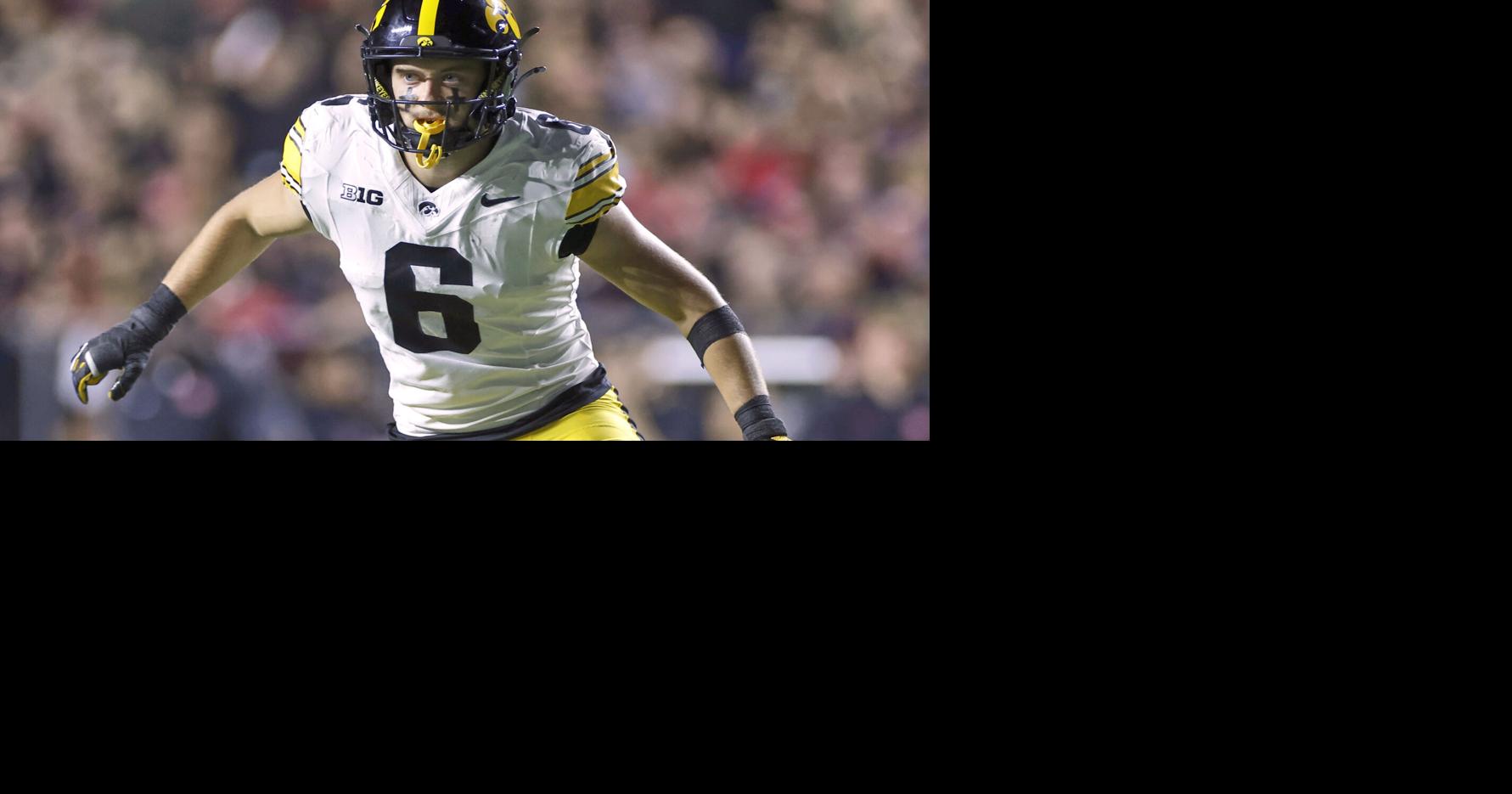 Zach Lutmer listed at cornerback in latest Iowa depth chart