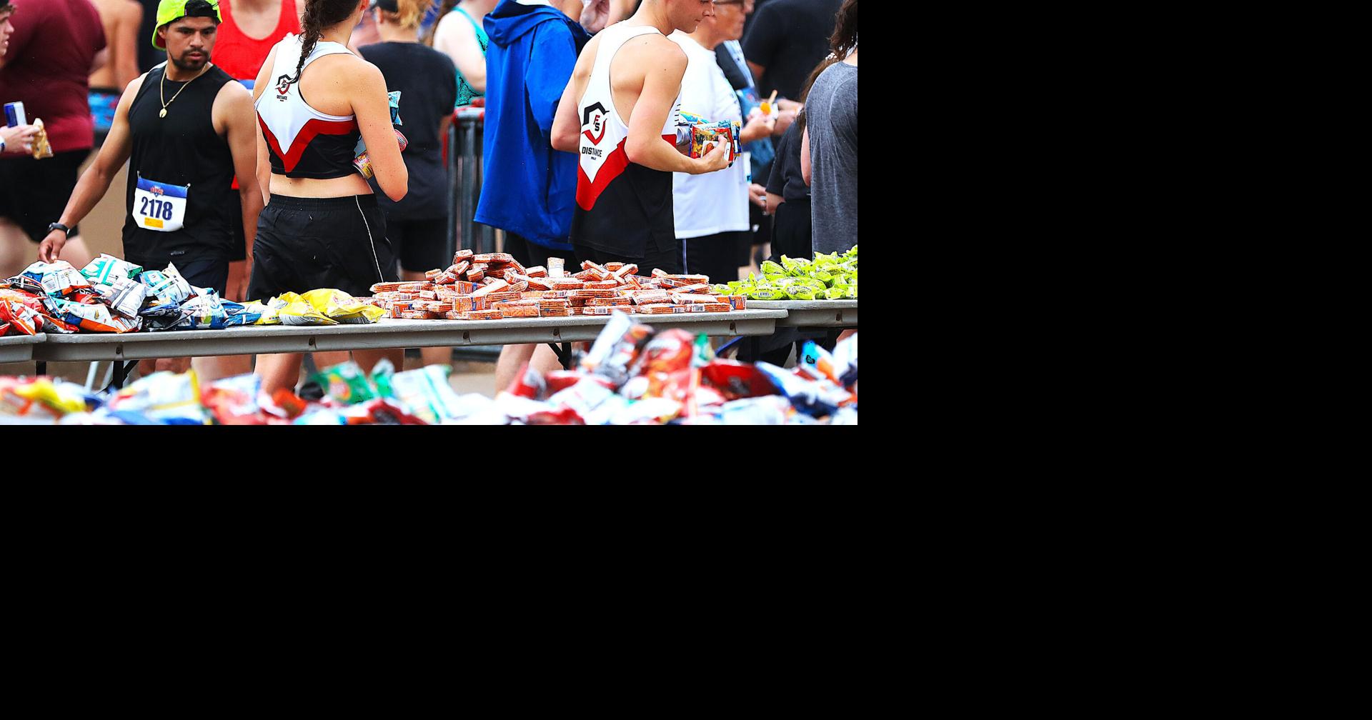 Bix 7 post-race party leftover food goes to area pantries