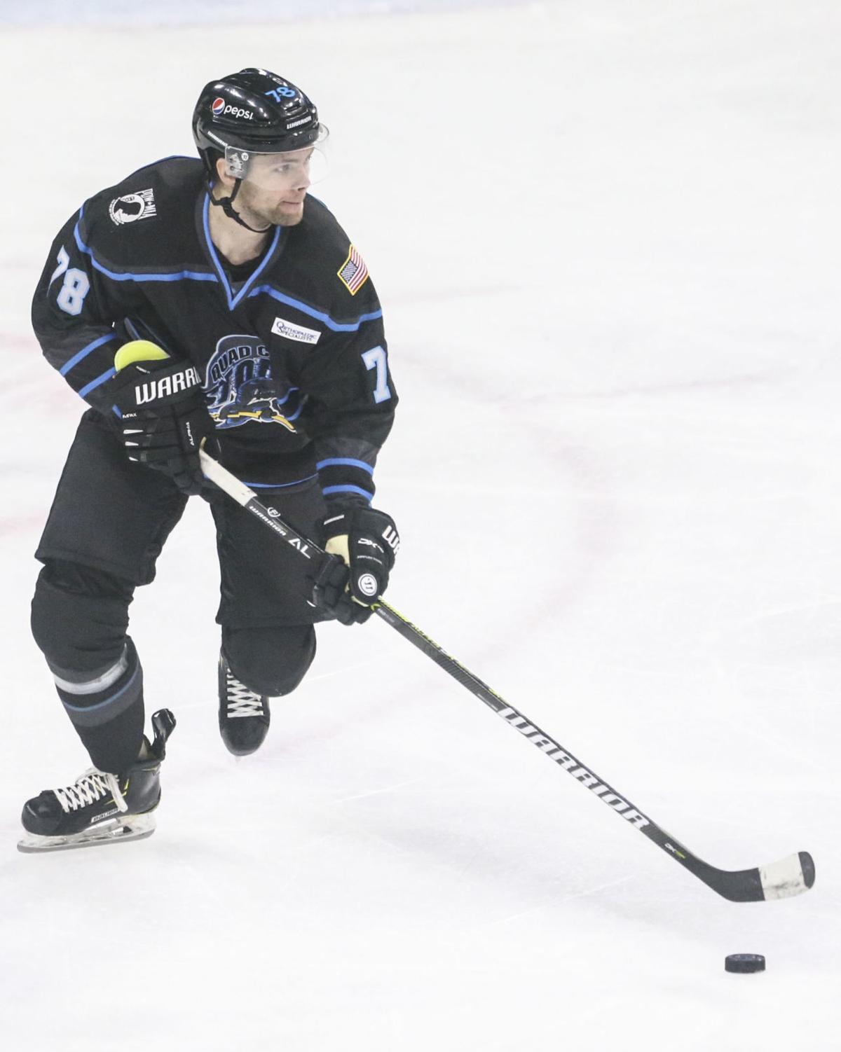 Storm fall in rubber match to Marksmen | Quad-City Storm Hockey ...