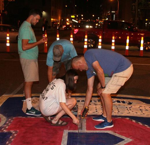 Tim Solbrig continues the tradition of painting the Quad-City Times Bix ...