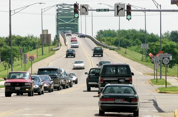 Clinton bridge reopens today; I-80 eastbound still closed
