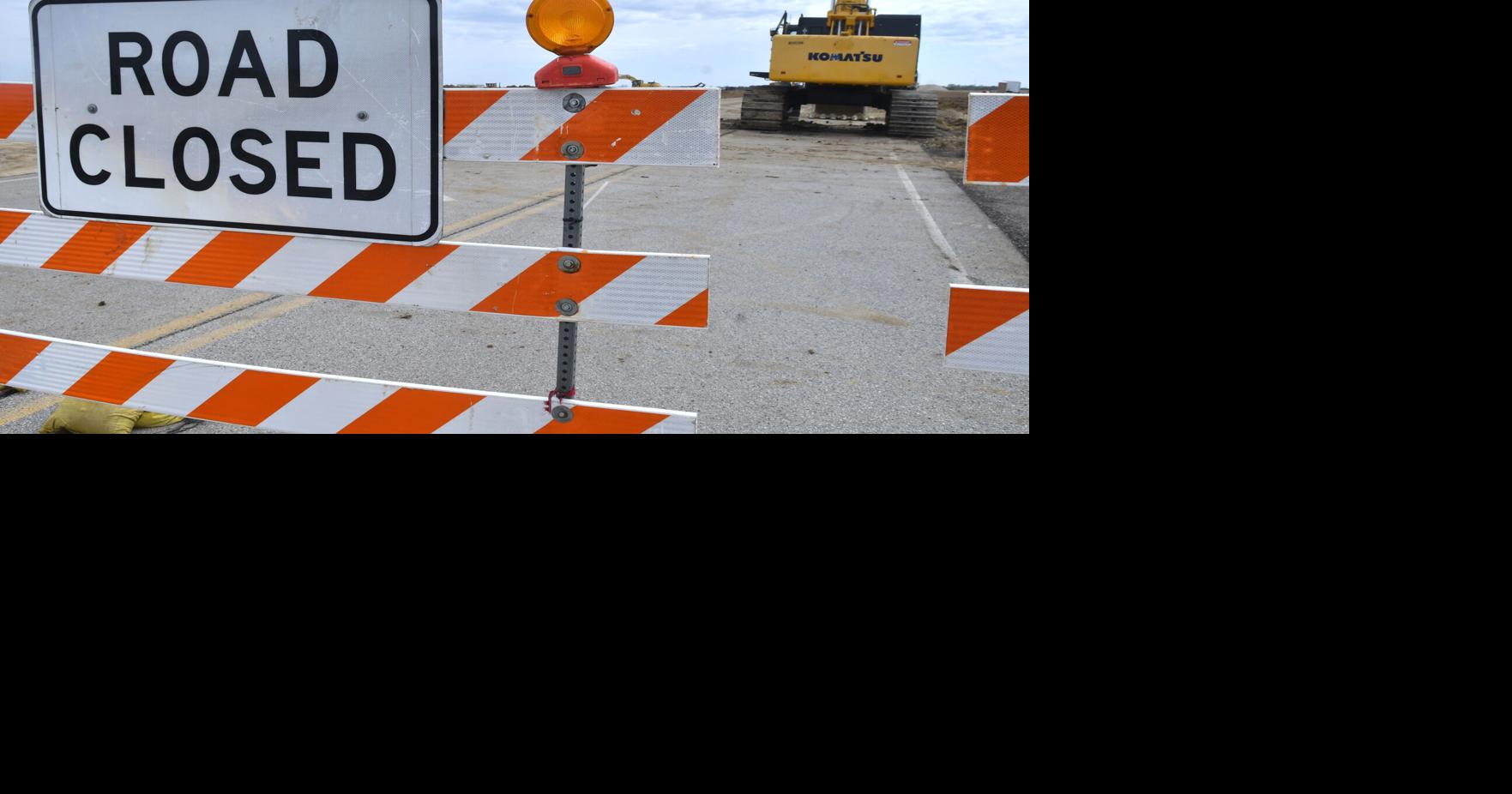 Road closures in Moline, Rock Island due to construction, flooding