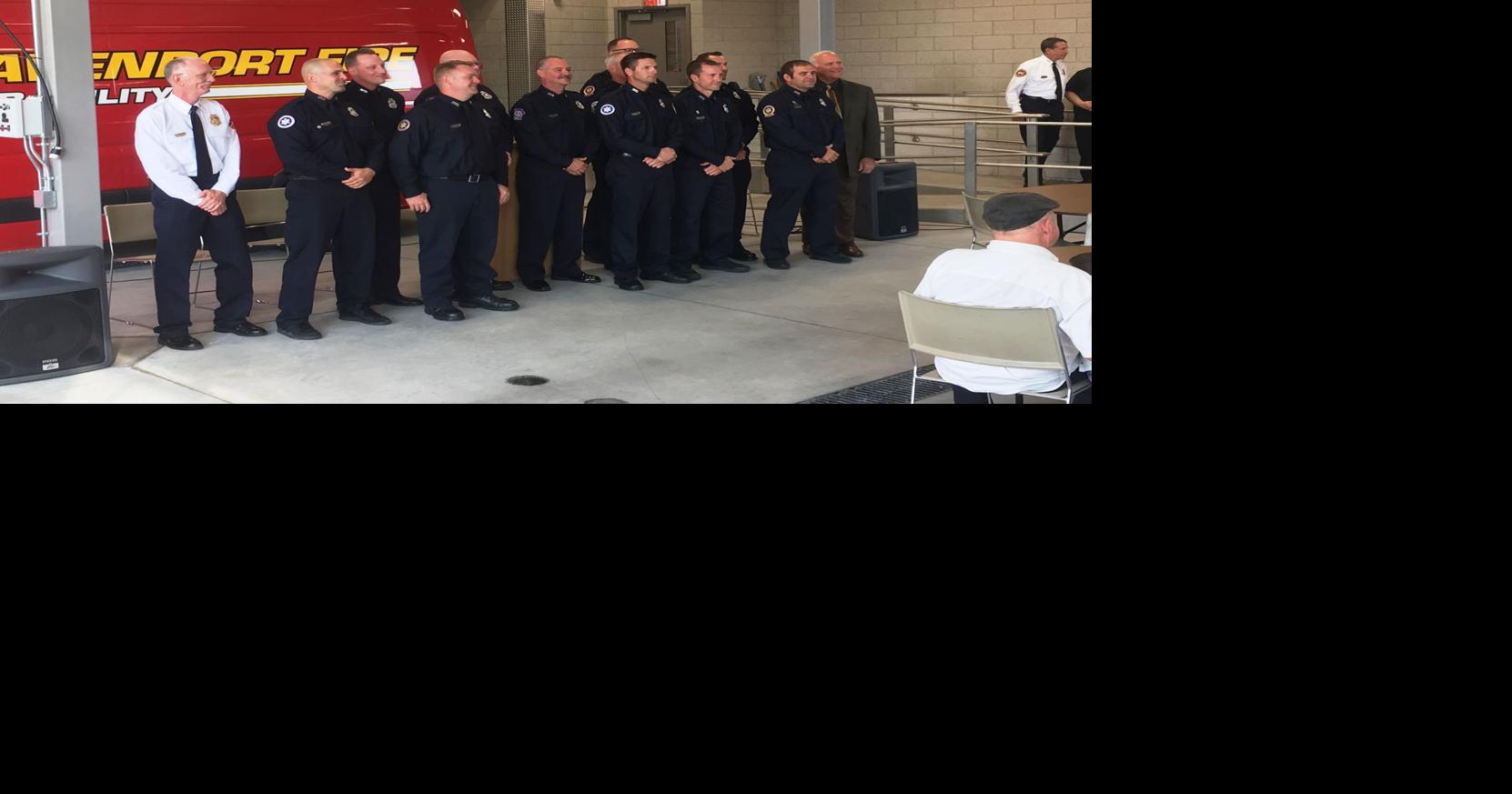 Davenport Fire promotes 13, recognizes new additions