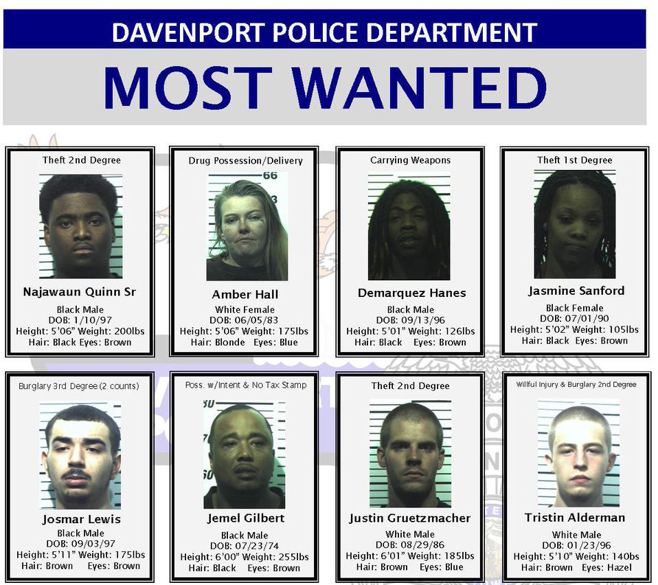Do you recognize any of these 'most wanted' fugitives?