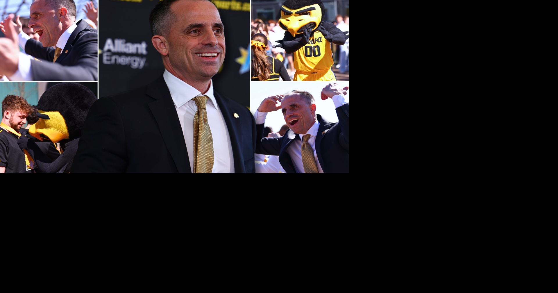 Photos: Iowa introduces Ben McCollum as the program's 23rd head coach