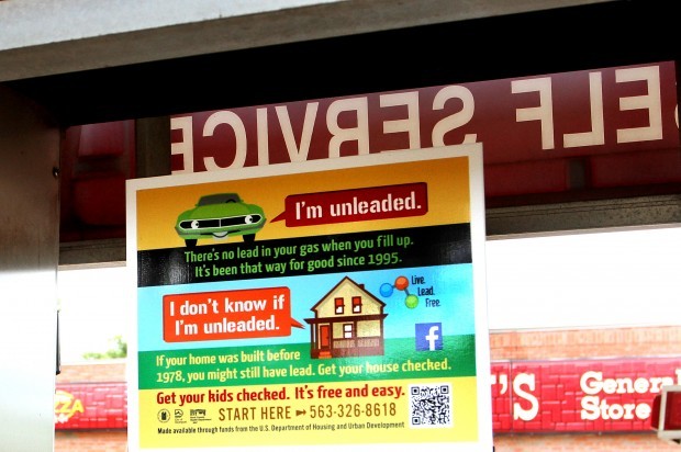 Lead is out of gas, should be out of house