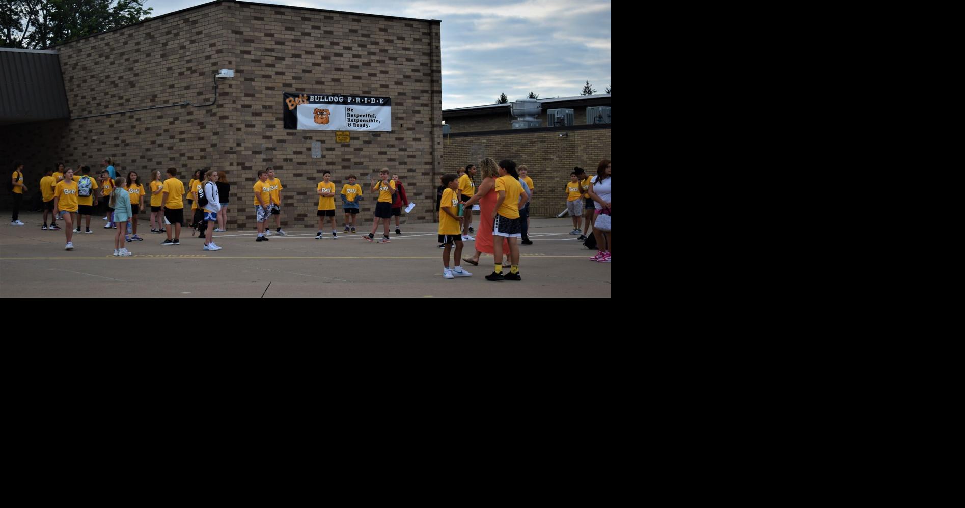 Sights from the Bettendorf Middle School WEB program launch