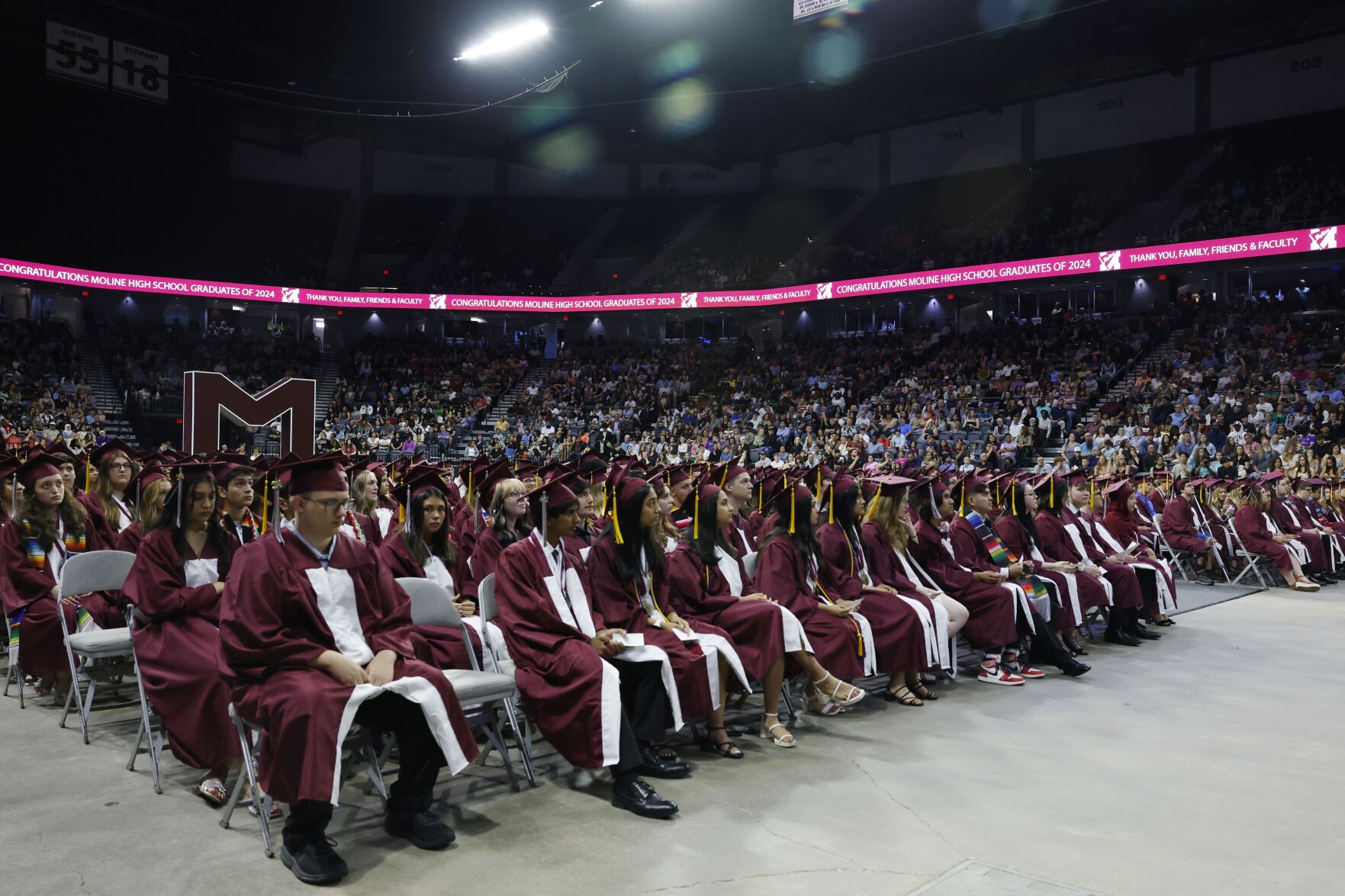 When are high school graduations in Quad-Cities?
