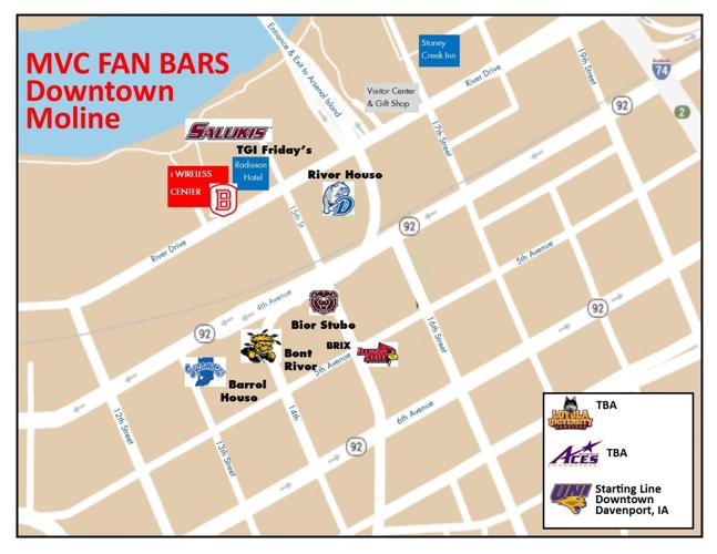 Bars, hotels put on full-court press to impress Missouri Valley ...