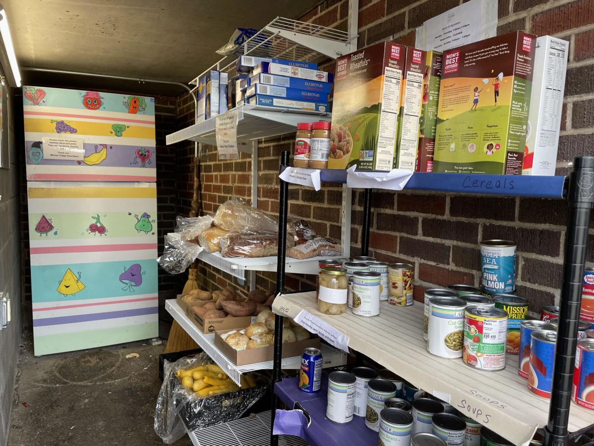 The Minnie Fridge offers free, fresh food to those in need