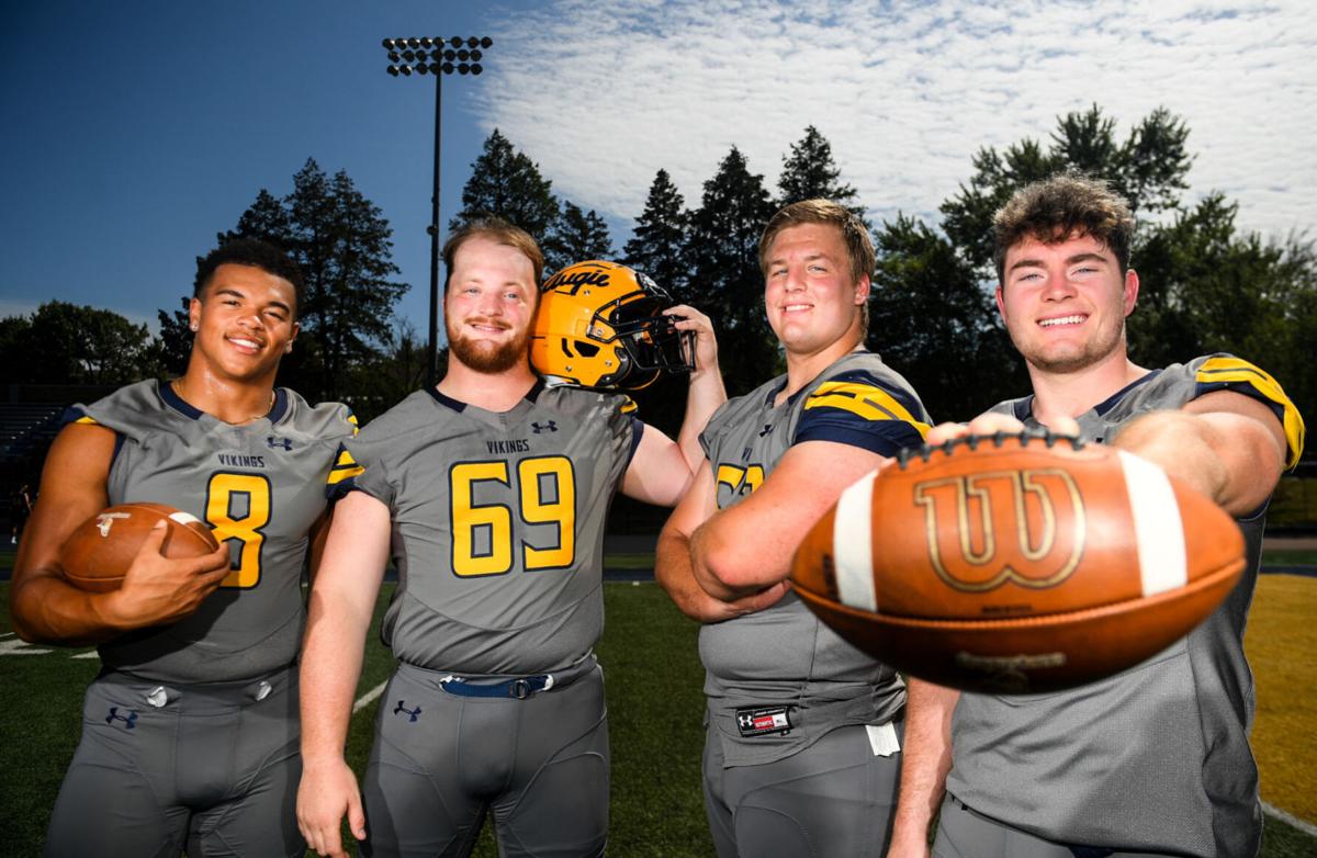 Photos: Augustana Vikings hold football media day