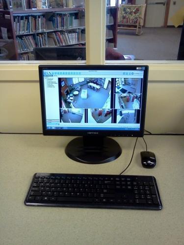 LeClaire library installs security system