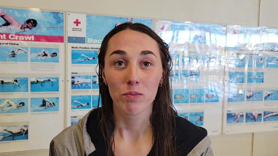 Buhr, Lear each claim two wins at regional swim meet