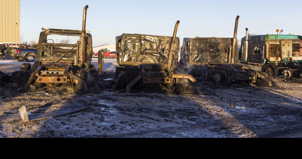 Photos: Colona truck fire