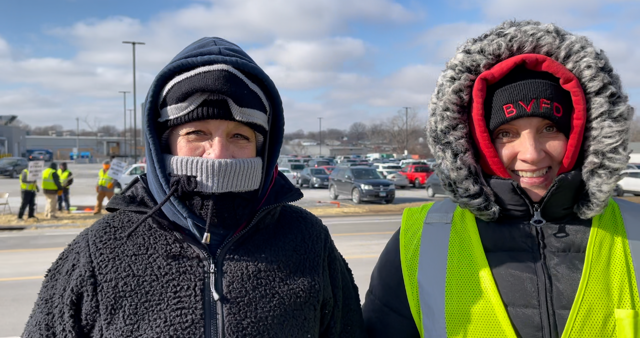 'It takes layers': Striking Eaton workers deal with cold, hopes for a ...