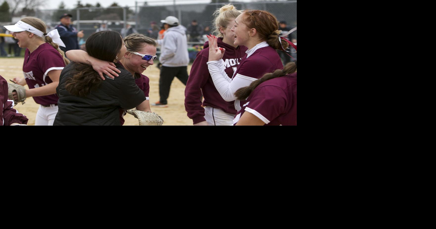 Moline softball uses big fifth inning to down United Township