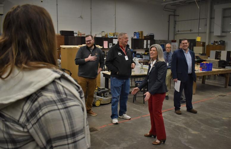 Sen. Joni Ernst talks school safety, career education at North Scott